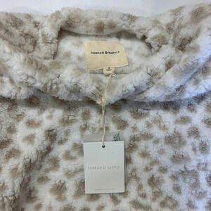 Thread & Supply | Tops | Thread Supply Womens Wubby White Leopard ...